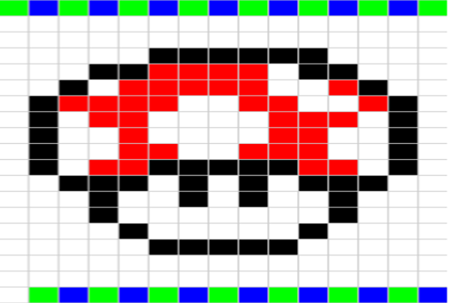 Pixels and binary digits assessment